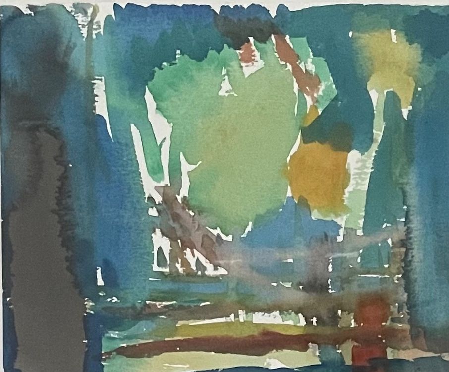 Heinz -Peter Kohler (1935) Landschafts Aquarell (Gebraucht) in Root für CHF 40 – mit Lieferung ...