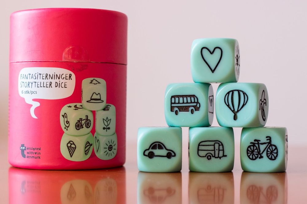 Flying Tiger Storyteller Dice Storytelling Würfel Spiel (Neu (gemäss ...