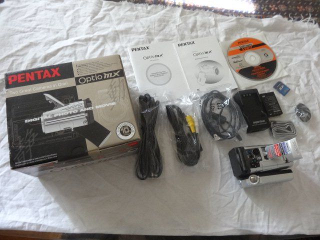 PENTAX OPTIO MX DIGITAL FOTOS UND VEDIO NEUKAME.PAKUNG.LÄÜFT (Neu und ...
