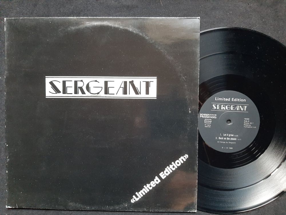 Maxi Heavy Metal/Hardrock: Sergant: Can't stand the light (Gebraucht ...