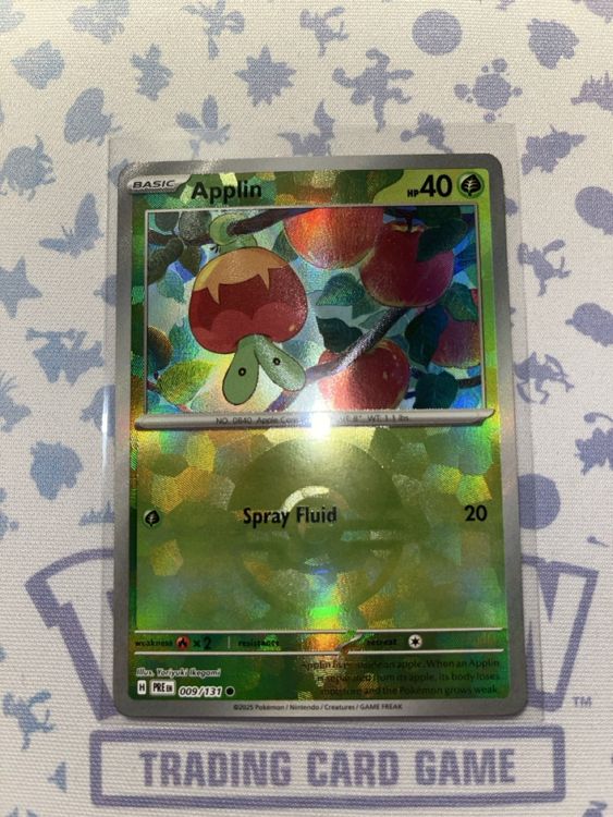 Pokémon Applin Pokeball 009/131 Prismatic Evolutions EN | Kaufen auf ...