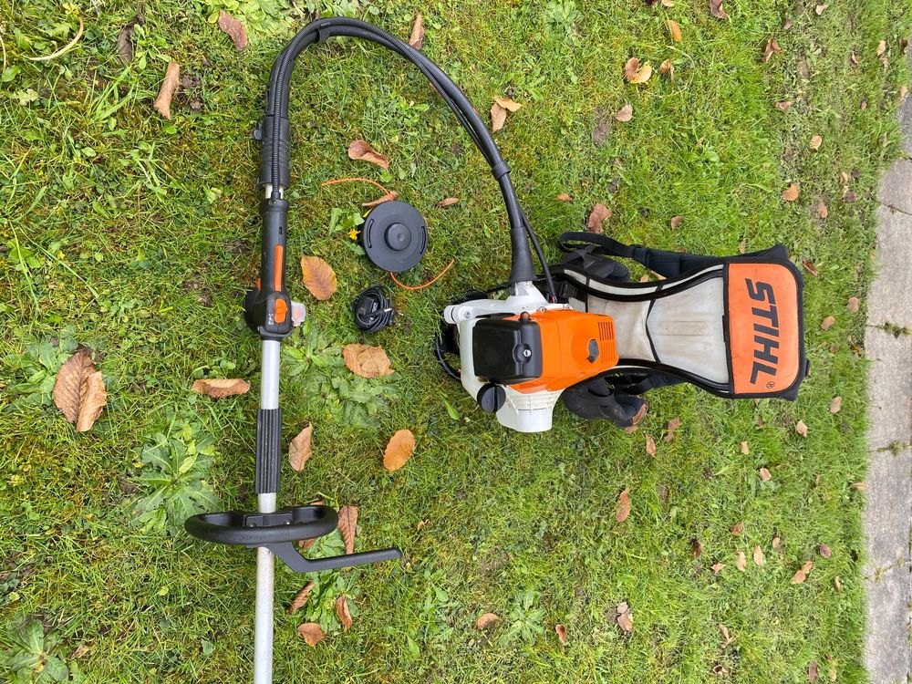 Profi Rücken Rasentrimmer STIHL FR 480 C, Elektrostarter (Gebraucht) in ...