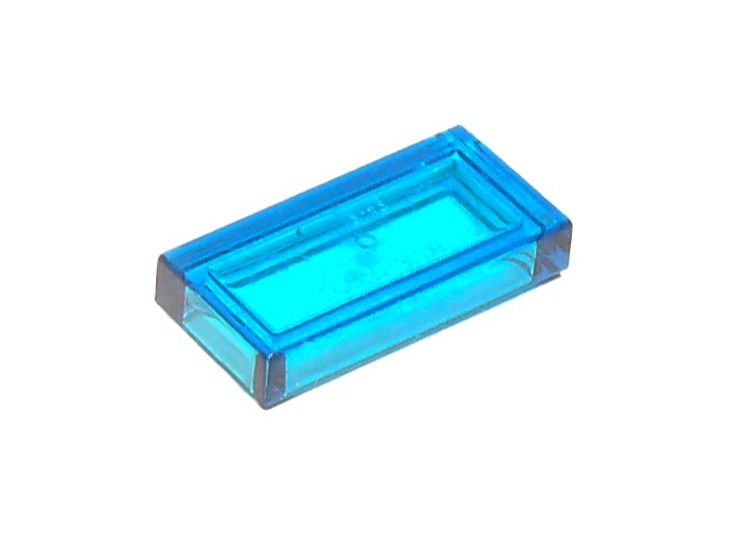 LEGO - 500x Trans-Dark Blue Tile 1x2 / Fliese - 3069b - NEW | Kaufen ...