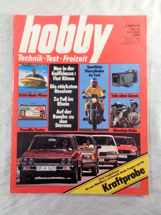 hobby - 1978, Nr. 16 ab Fr. 2.- (Gebraucht) in Bellach für CHF 2 – mit Lieferung auf Ricardo kaufen