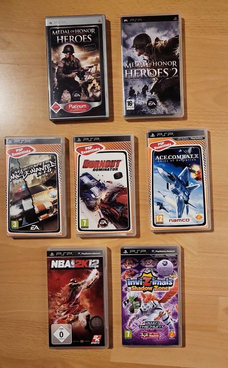 PSP Games 7 Stück (Gebraucht) in Trimbach für CHF 79 – mit Lieferung ...