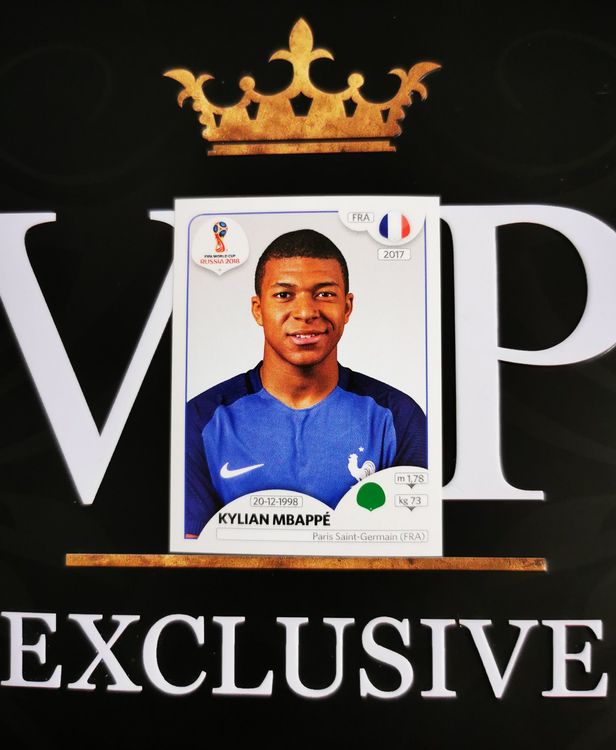 Kylian Mbappé - Rookie Panini | Kaufen auf Ricardo