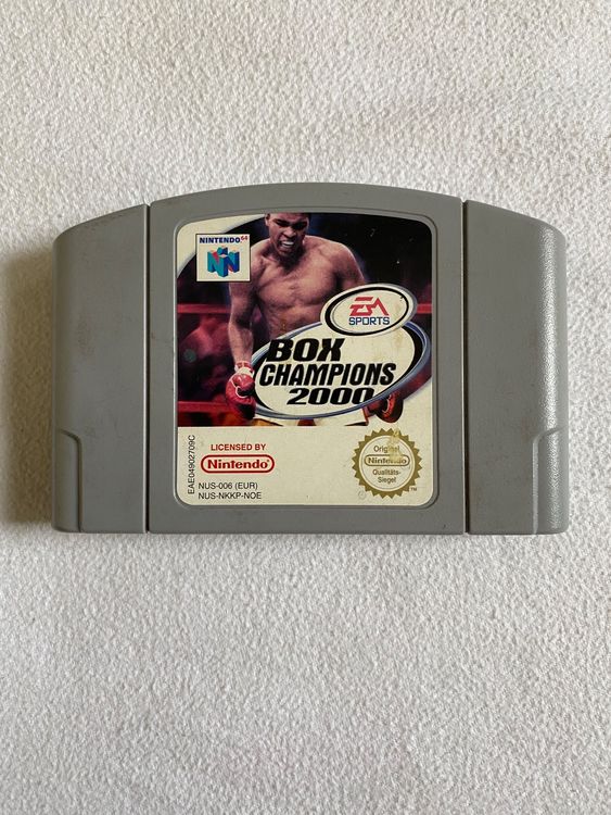 Box Champions 2000 Game für Nintendo N64 (Gebraucht) in Mülligen für ...