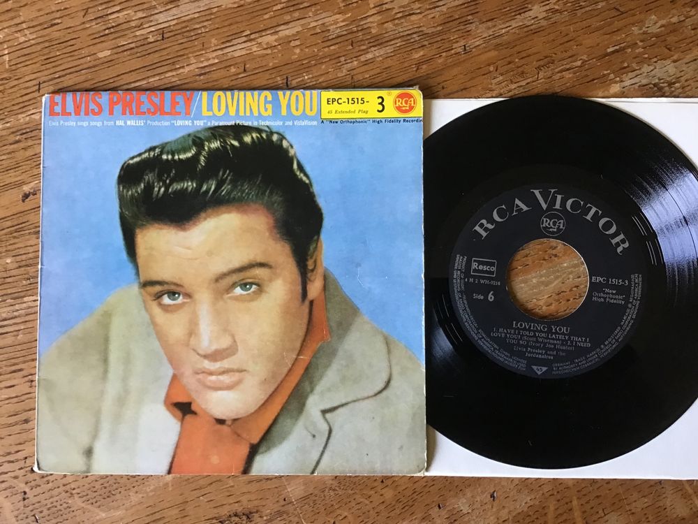Elvis Presley german 7’’ EP 12 (Gebraucht) in Fully für CHF 13 – mit ...
