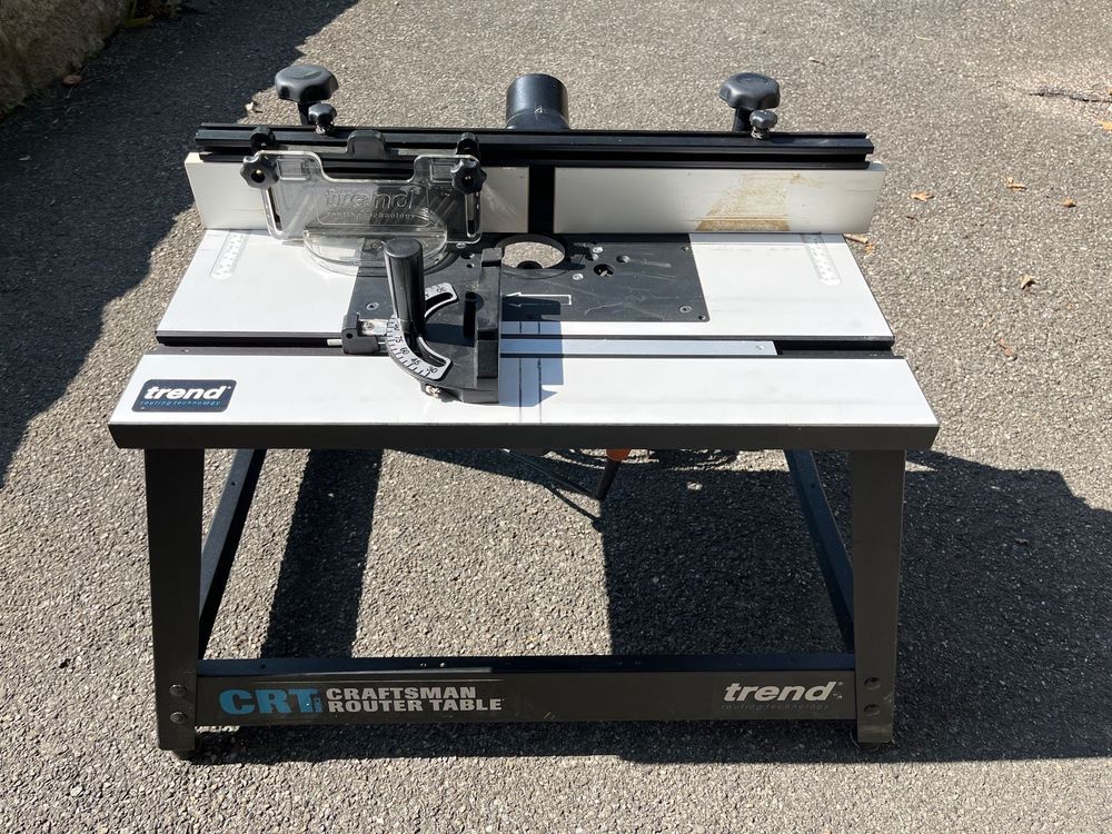 Frästisch inkl. Oberfräse | Kaufen auf Ricardo