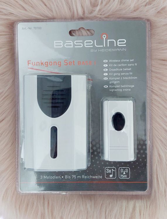 Funkgong Set Base 1 (Türklingel) NEU (Neu und originalverpackt) in ...