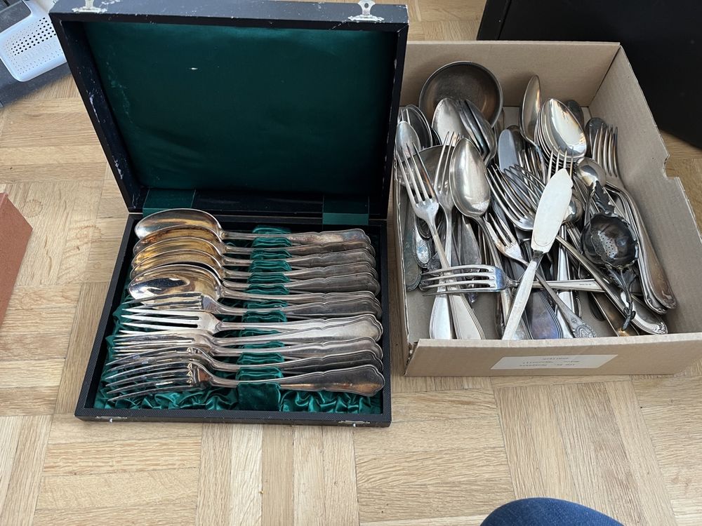 Silberbesteck mit Koffer | Kaufen auf Ricardo