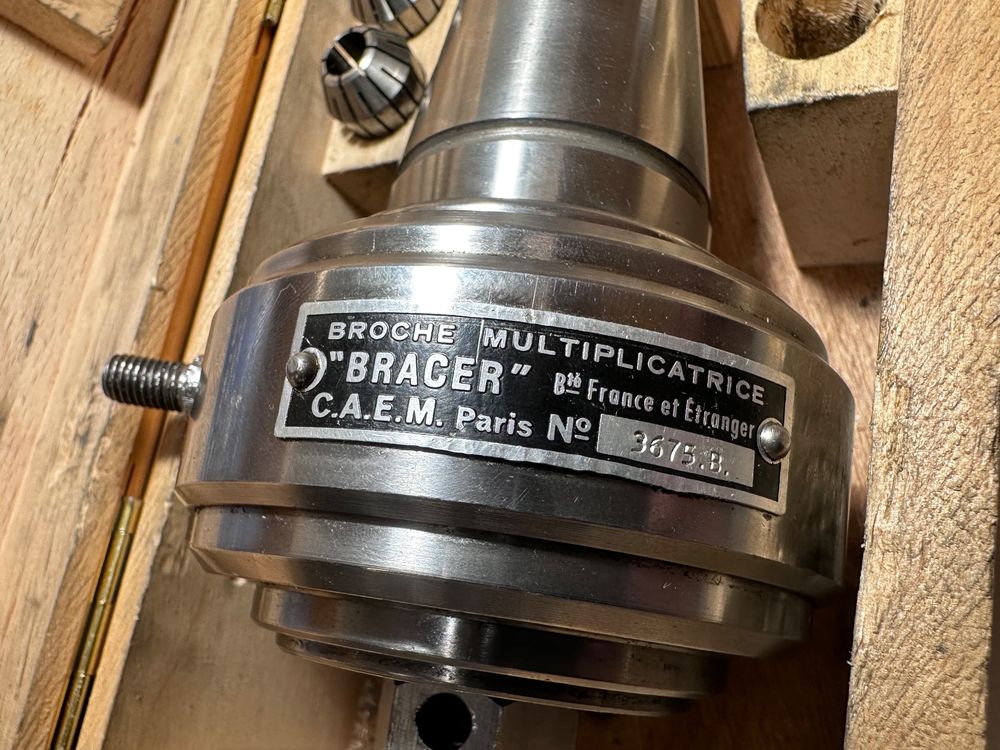 SK40 Schnellaufspindel 5x Gravierspindel ER16 Spindel (Gebraucht) in Boswil für CHF 560 – mit ...