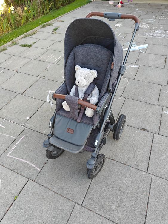 ABC Design Viper 4 Kinderwagen mit Lufträdern und Tragewanne (Gebraucht ...
