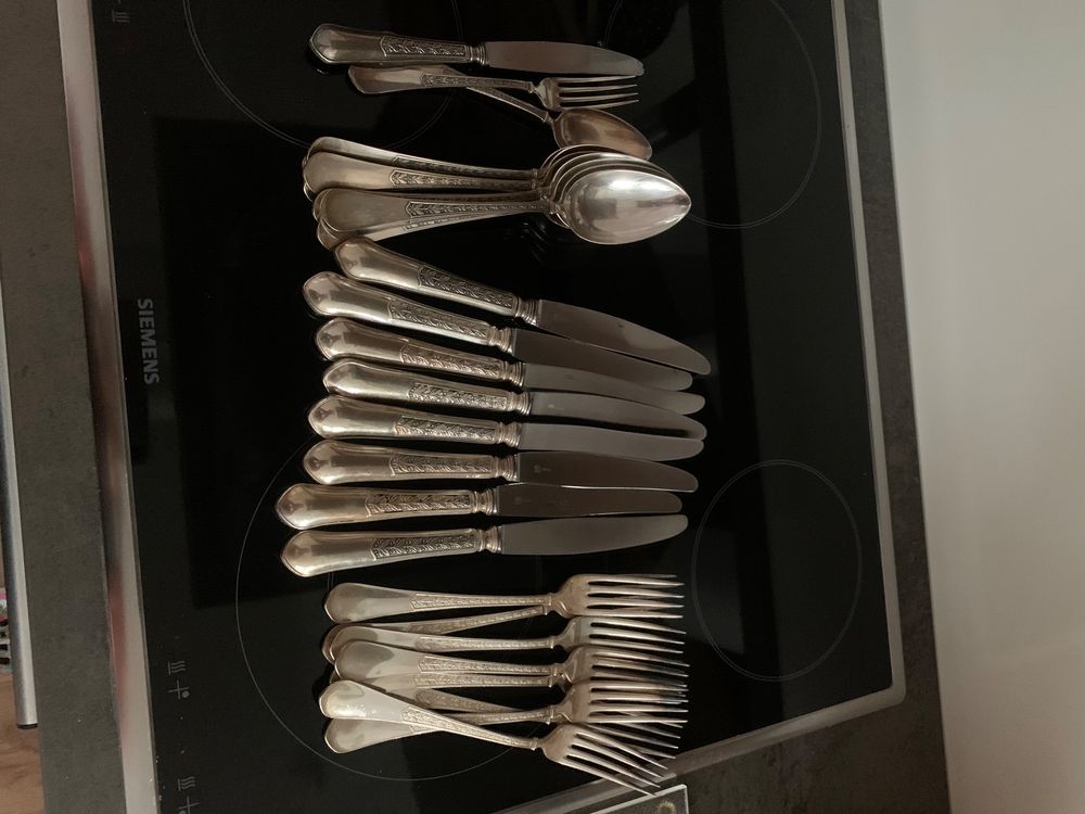 Ritter „Laurier“ Silberbesteck 24-teilig | Kaufen auf Ricardo