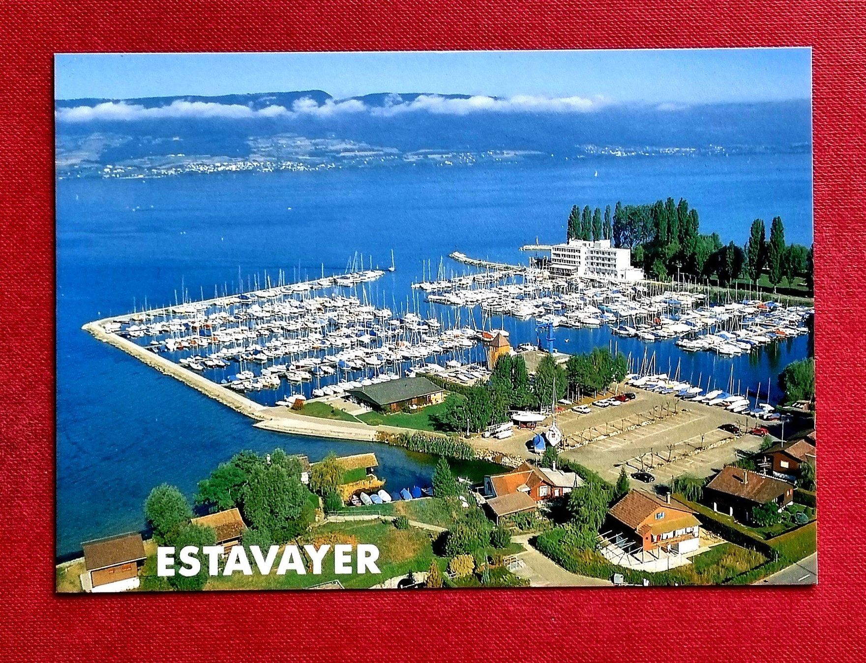 Estavayer - Lac de Neuchatel - Hafen mit Schiffen (Gebraucht) in ...