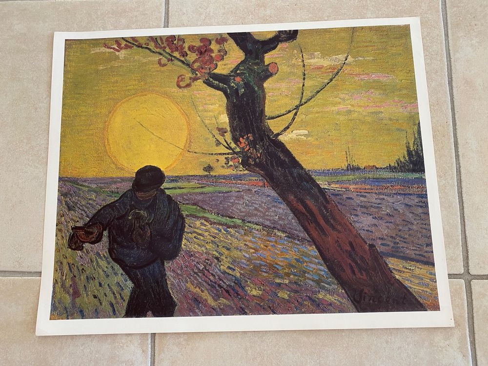 Kunstkreis Luzern Plakat Vincent van Gogh / Der Sämann (Gebraucht) in ...