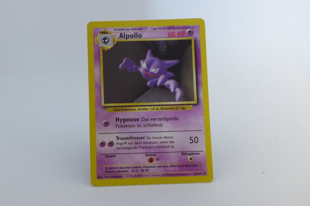 Alpollo 29/102 Base Set Pokemon | Kaufen auf Ricardo