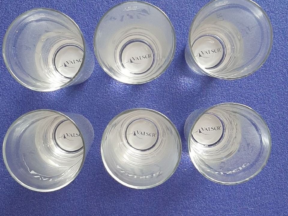 Valser 3 dl Trinkgläser 6 Stück Orginal (Neu (gemäss Beschreibung)) in ...