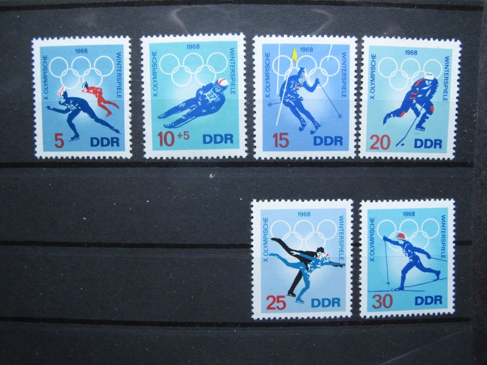 DDR 1968 Grenoble Olympics ** (Gebraucht) in Wil SG für CHF 1.5 – mit ...