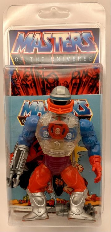 MOTU Vintage Roboto Figur komplett mit Mini-Comic (Gebraucht) in ...