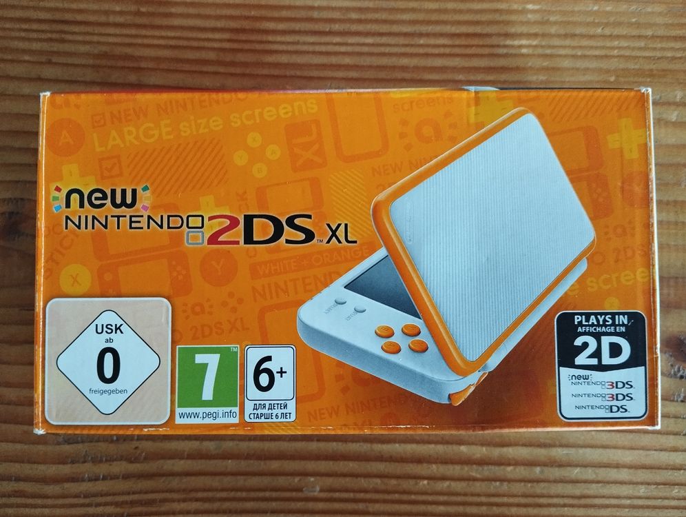 New Nintendo 2DS XL + 6 Spiele | Kaufen auf Ricardo
