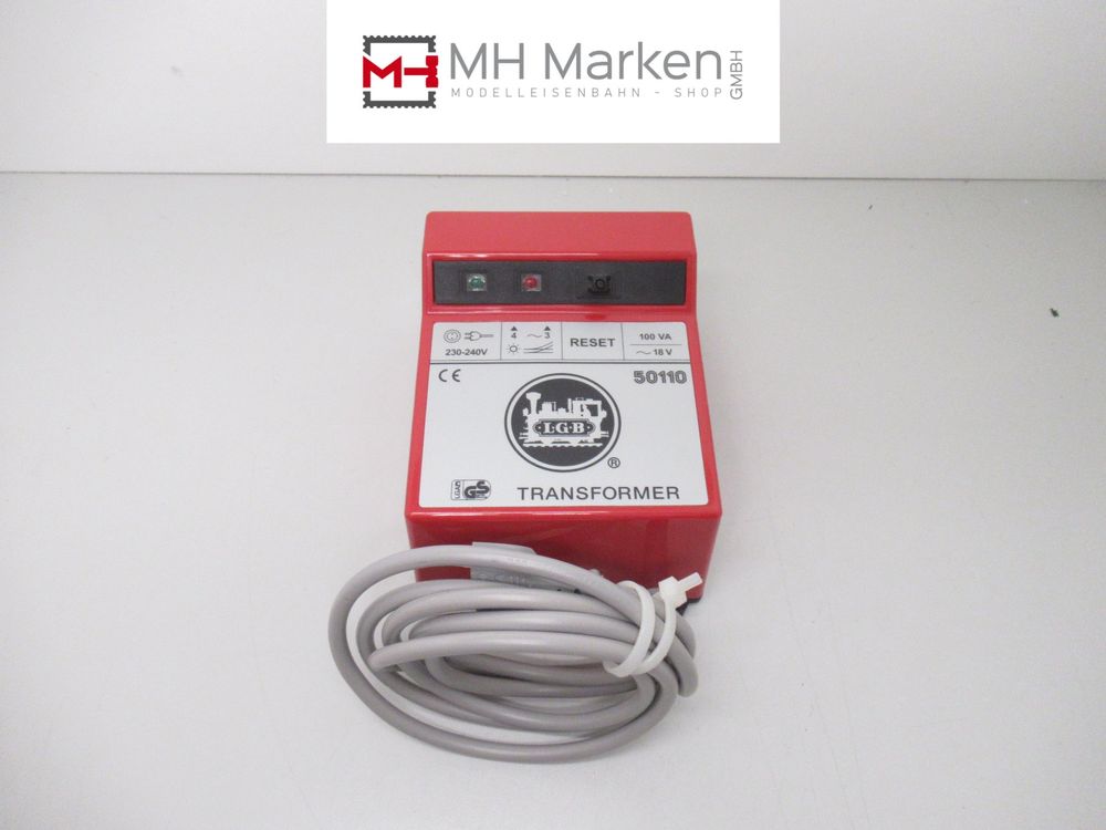 LGB 50110 Transformator 120VA Gartenbahn Trafo Strom Spur G (Gebraucht ...