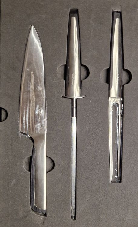 Paul Bocuse Messer Set mit Holzbrett (Neu) (Neu und originalverpackt ...