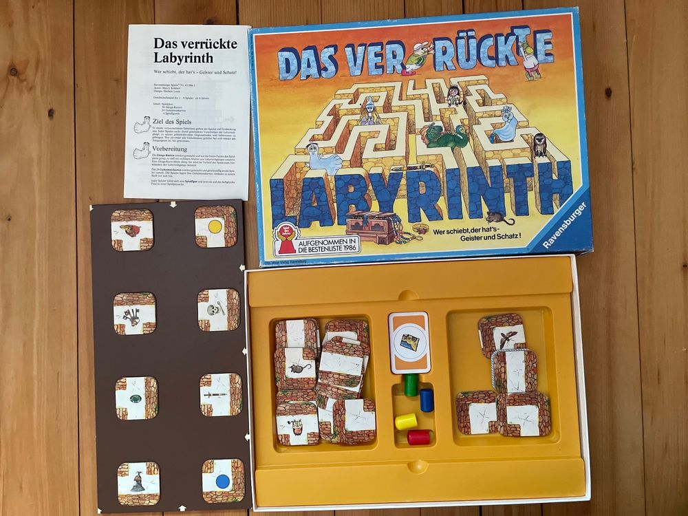 Das Original: Das verrückte Labyrinth - Ravensburger 7+ (Gebraucht) in ...
