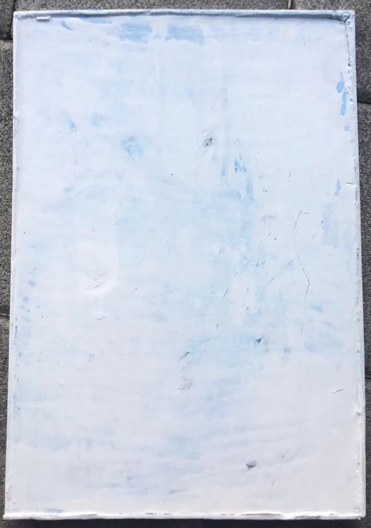 Moderne Abstrakte Gemälde Verso Unleserlich Signiert | Kaufen auf Ricardo