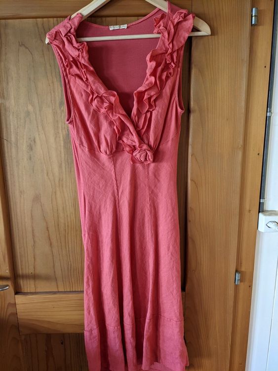 Robe en lin rose (D'occasion) à pour CHF 11 – avec livraison | Acheter ...