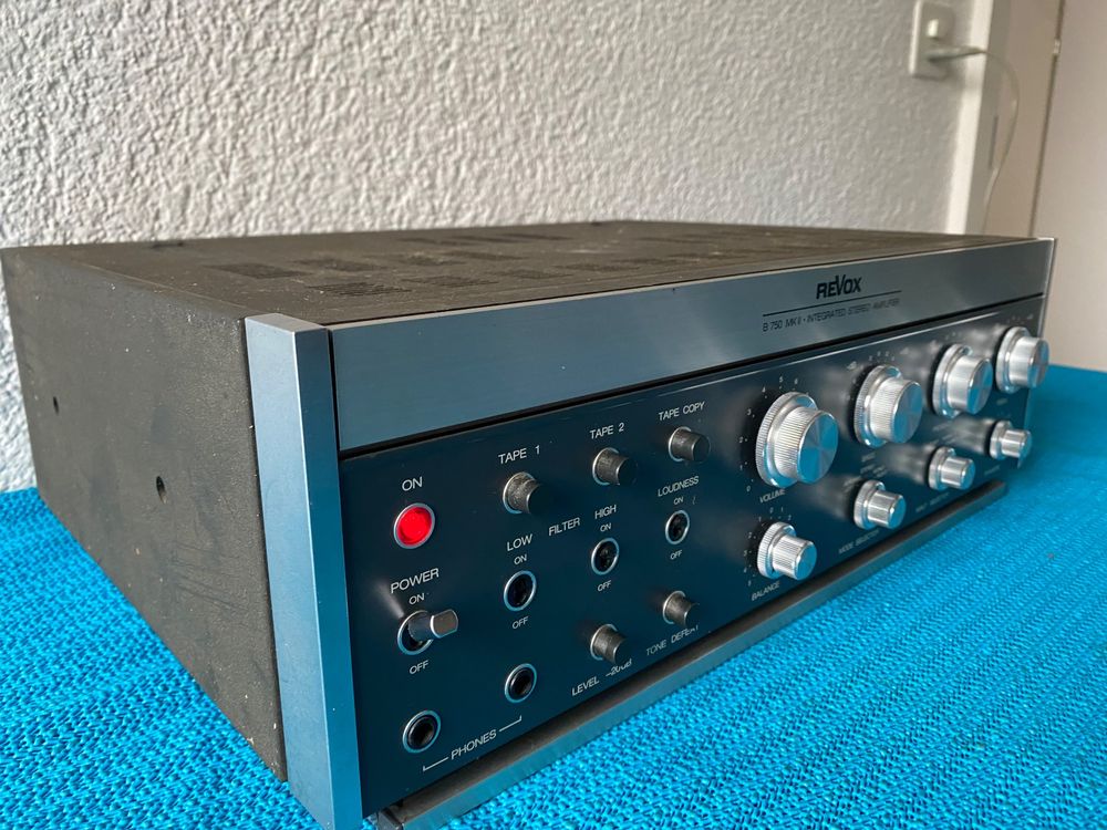 ReVox B 750 MKII Integrated Stereo Amplifier | Kaufen auf Ricardo