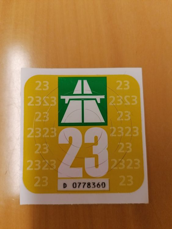 (KOPIE) Autobahn Vignette 2023 (Neu (gemäss Beschreibung)) in Adliswil für CHF 36 – mit ...
