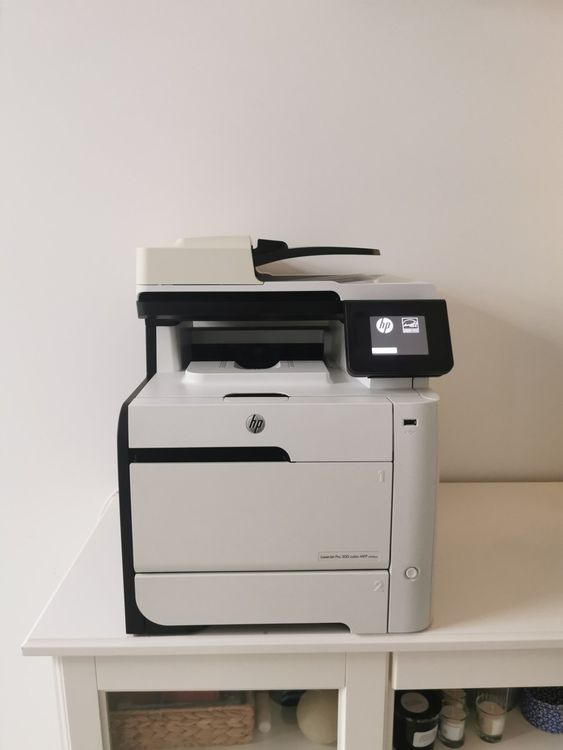 HP LaserJet Pro 300 color MFP M375nw + 7 Nachfüll Toner (Gebraucht) in ...