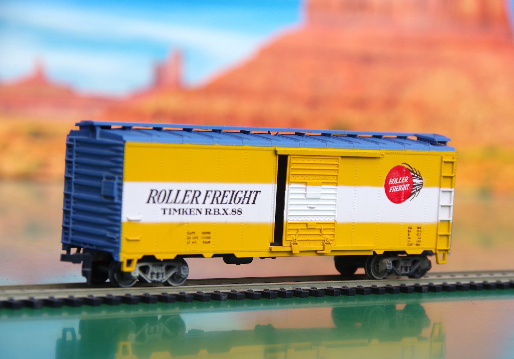 Athearn H0 Boxcar 40" Timken Roller Freight (USA) (Neu und ...