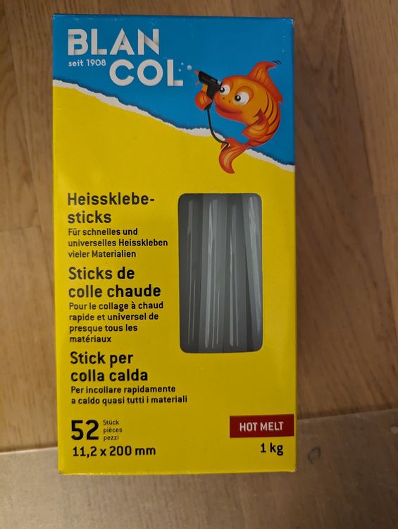 Heisskleber stick Blank Col 52stk | Kaufen auf Ricardo