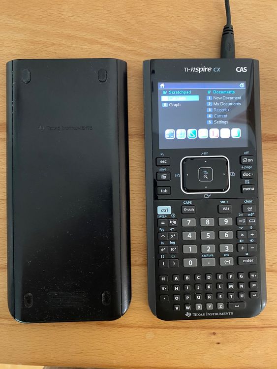 TI nspire CX CAS Taschenrechner (Gebraucht) in Zürich für CHF 63 – mit ...