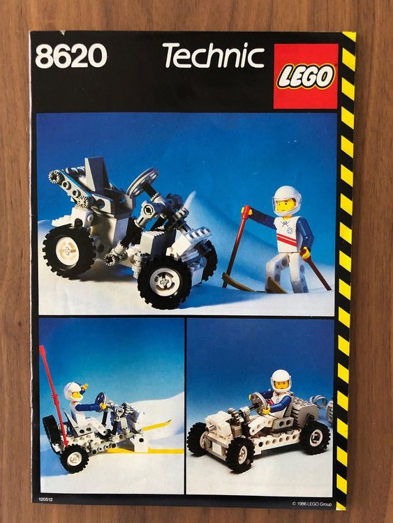 Bauanleitung Lego Technic 8620 von 1986 (Gebraucht) in Hünenberg für ...