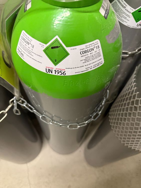 Gasflasche Corgon 18 Voll (Neu (gemäss Beschreibung)) in Zug für CHF ...