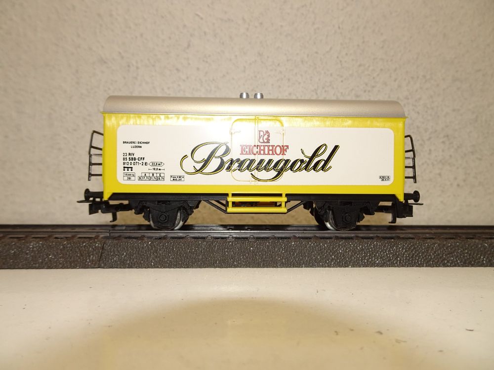 Märklin Güterwagen SBB 071-2 Eichhof Braugold HO | Kaufen auf Ricardo