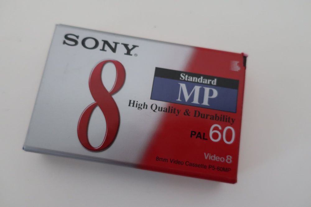 SONY STANDARD 8 MM PAL 60 VIDEO 8 NEU & VERSIEGELT HOHE QUAL (Neu und ...