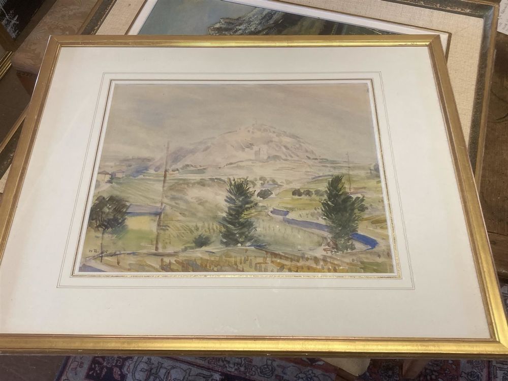 Aquarell Landschaft monogrammiert (Gebraucht) in Bern für CHF 39.9 – mit Lieferung auf Ricardo ...