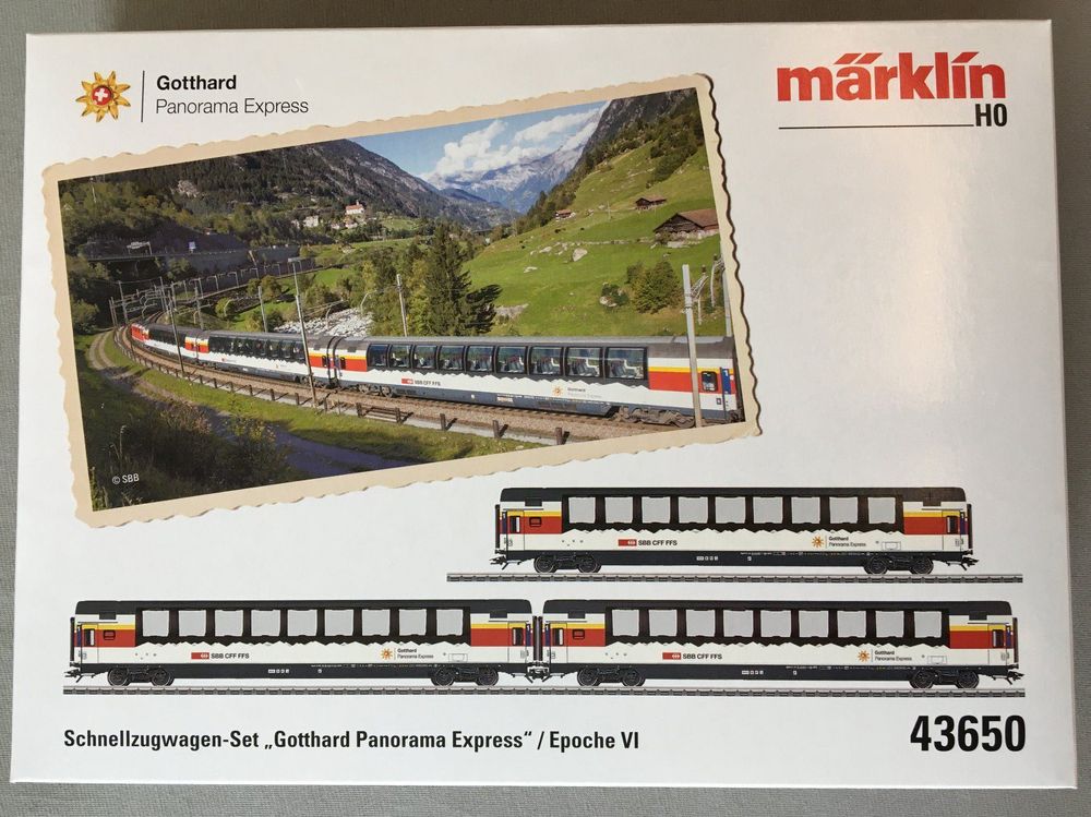 Märklin 43650 Gotthard Panorama Expr NEU (Neu und originalverpackt) in Winterthur für CHF 240 ...