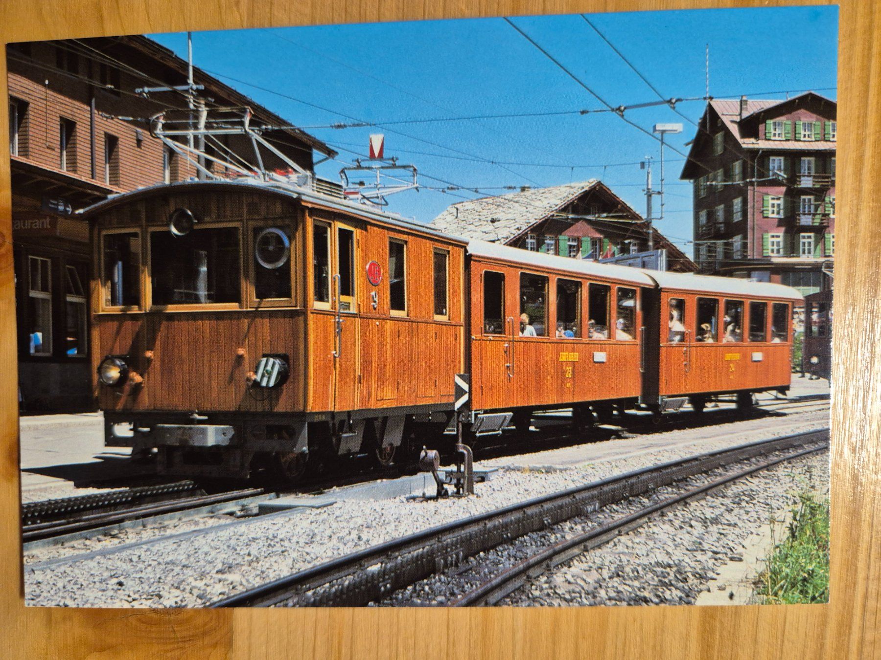 JB - Jungfraubahn - He 9 + B2 23 & 24, Kleine Scheidegg 1988 (Gebraucht ...