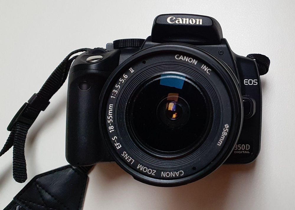 Canon EOS 350D mit Zubehör (D'occasion) à Sissach pour CHF 84 – avec ...
