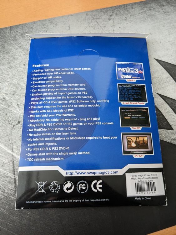 Swap Magic 3 Plus Coder Version - Playstation 2 PS2 + (Gebraucht) in ...