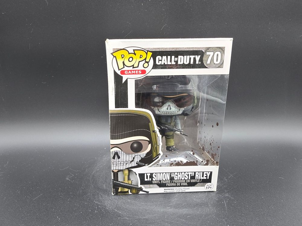 Lt. Simon Ghost Riley 70 (Muddy) - Funko Pop - Call of Duty (Gebraucht ...