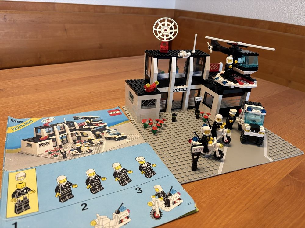 LEGO 6386 – Polizei-Einsatzzentrale (mit Original-Anleitung) (Gebraucht ...
