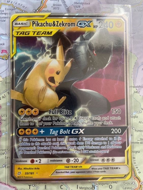 Pikachu & Zekrom GX Tag Team | Kaufen auf Ricardo