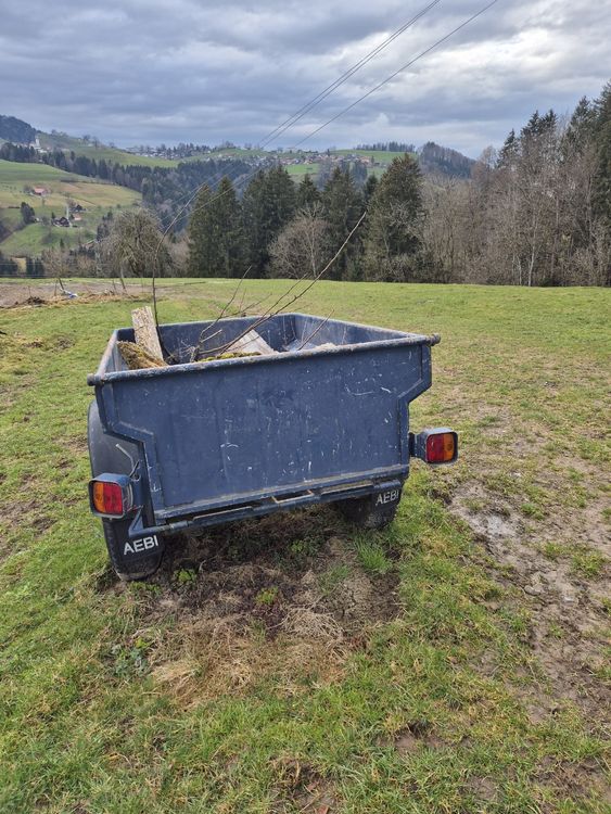 Einachs-Anhänger AEBI (Gebraucht) in Rehetobel für CHF 51 – nur Abholung auf Ricardo kaufen