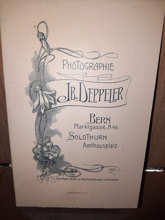 fotografia Jb. Deppeler Bern | Kaufen auf Ricardo